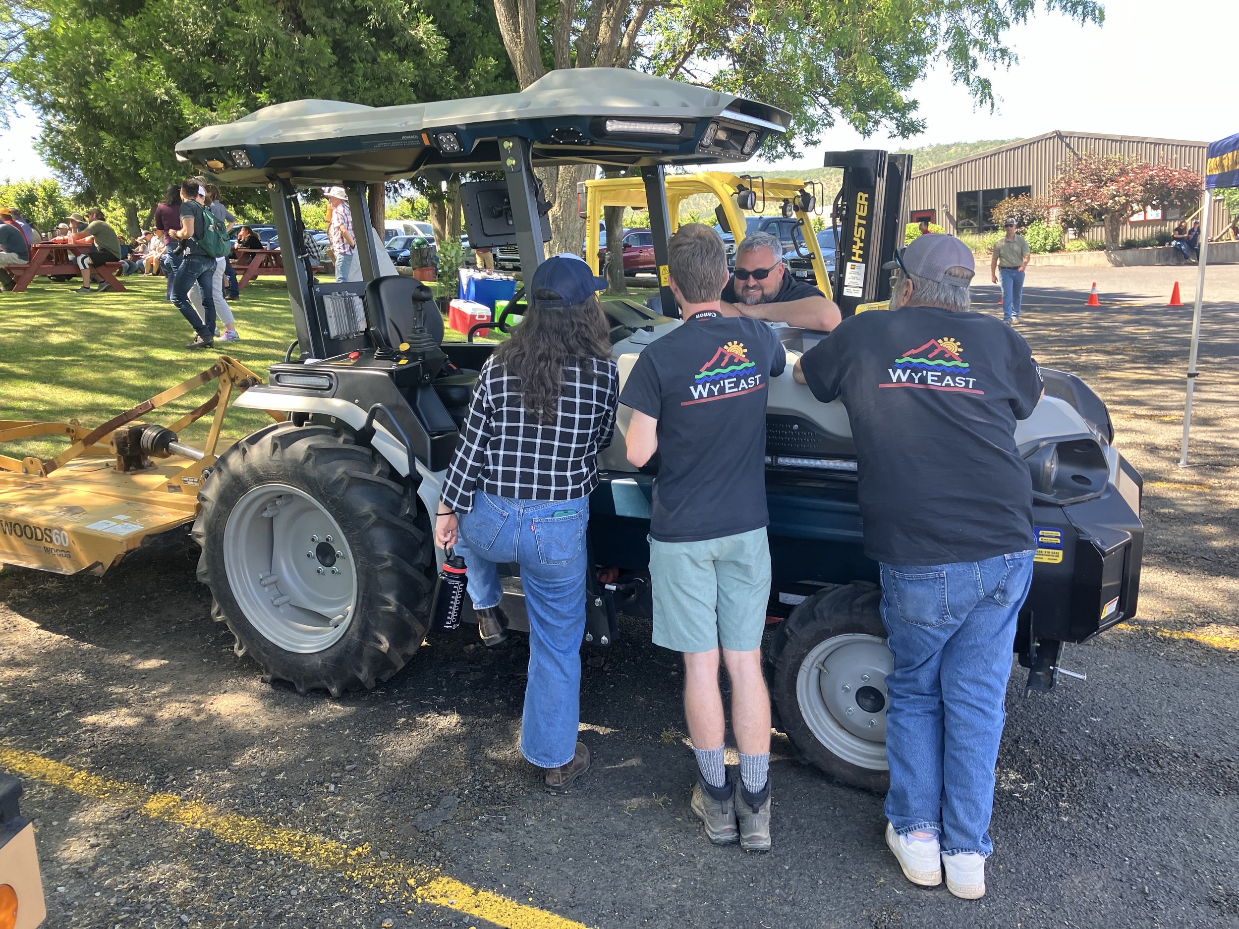 Celebrating Electric Farming Innovation at the Pre-Harvest Cherry Tour ...