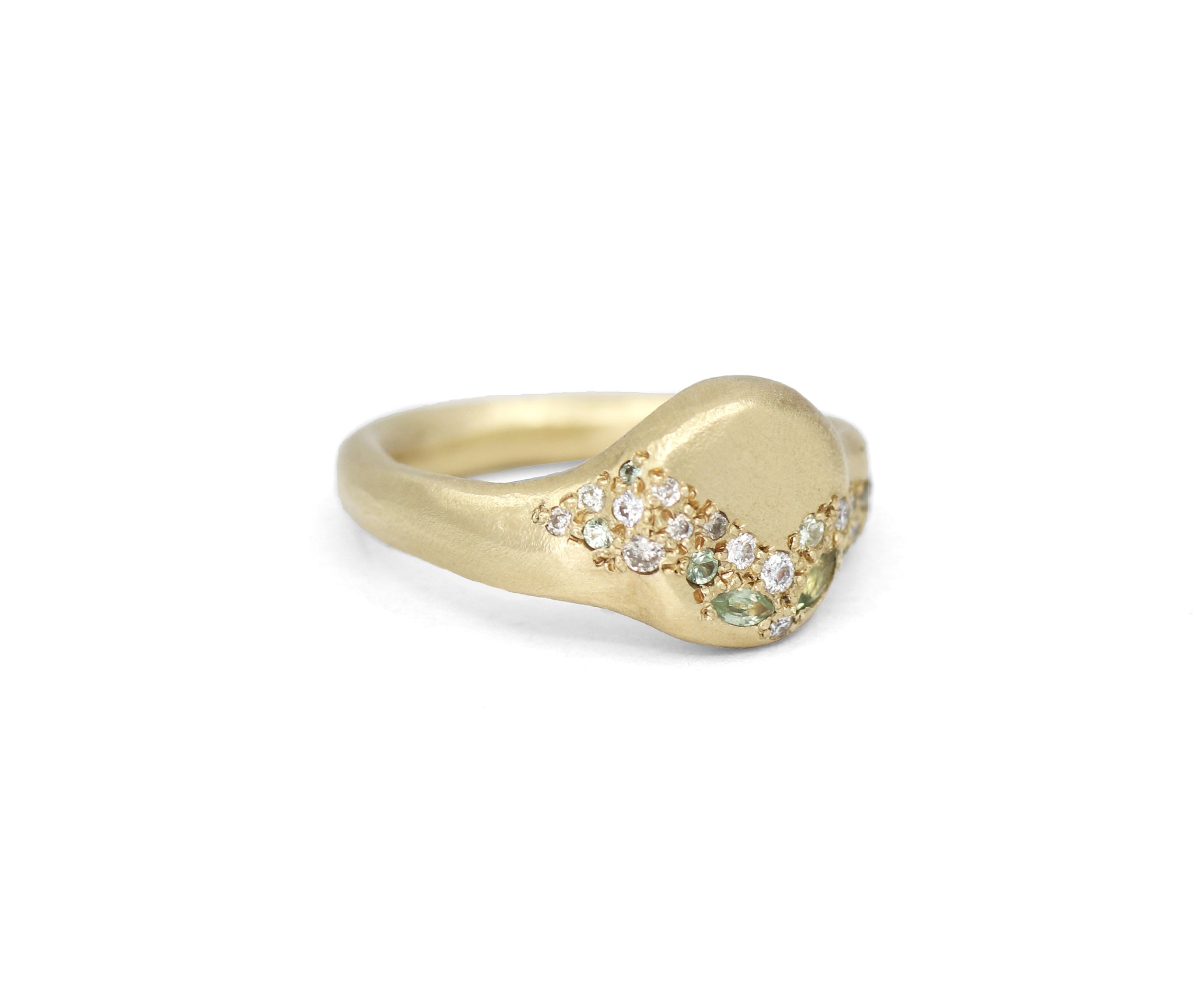 9ct Yellow Gold Mini Solitaire — BELLE SMITH