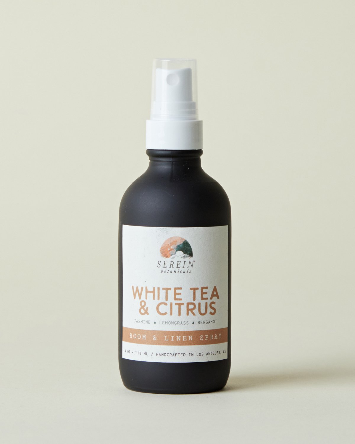 White Tea & Citrus Room & Linen Spray — Serein Botanicals 𓆸