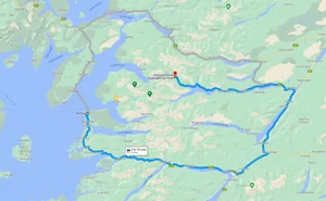 A hike to the most remote pub in mainland Britain | Kinloch Hourn to ...