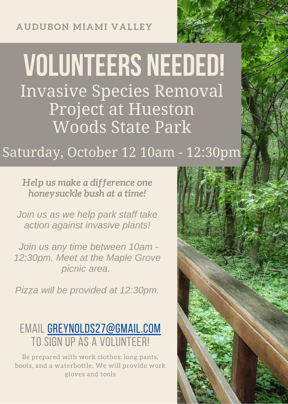 Event Details — Audubon Miami Valley