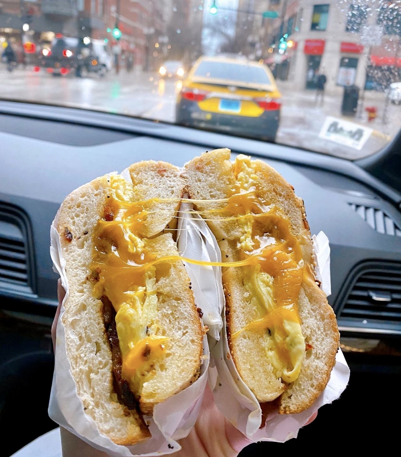 Egg on a Bagel — Gotham Bagels
