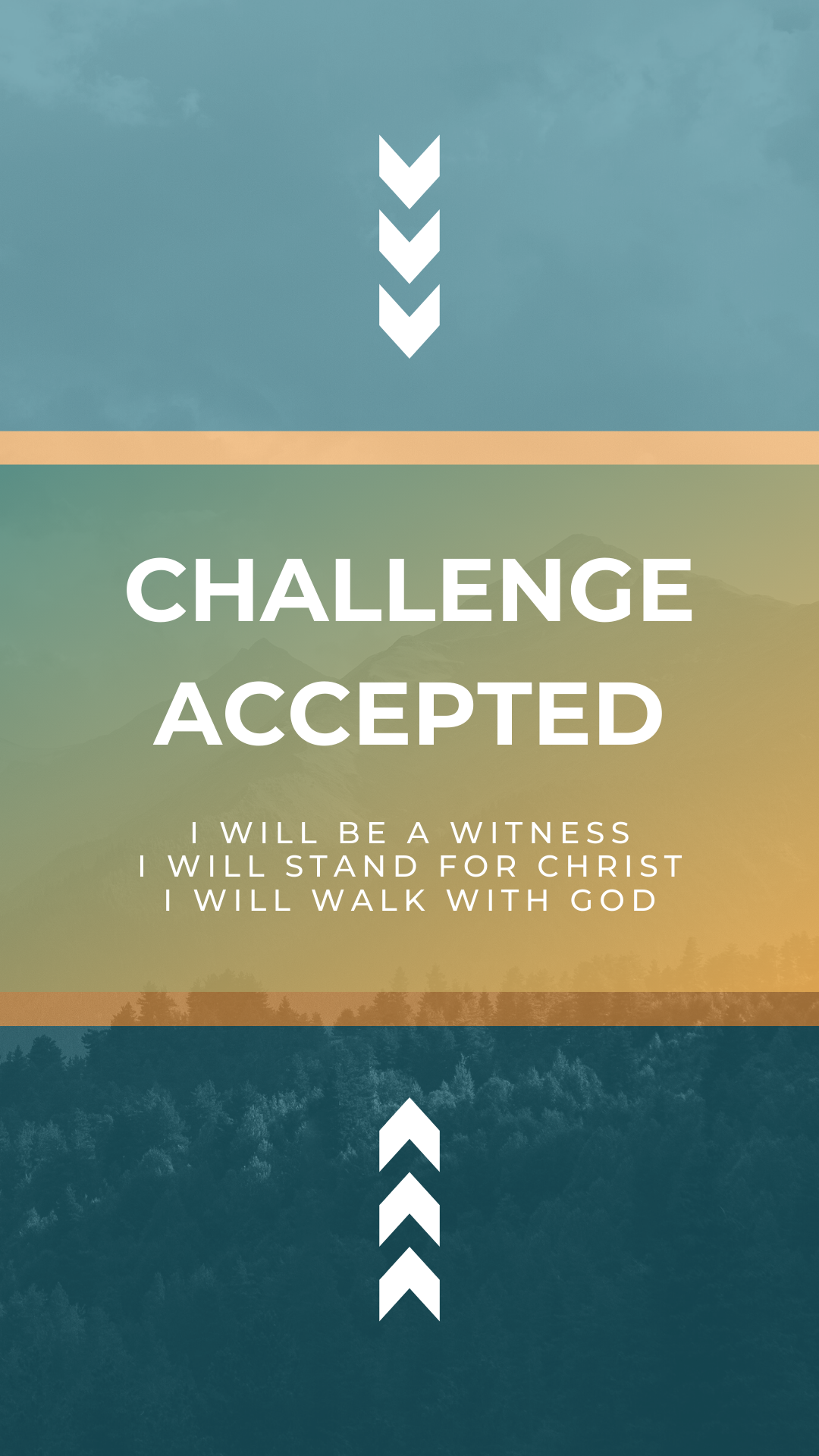 Challenge Accepted Wallpaper