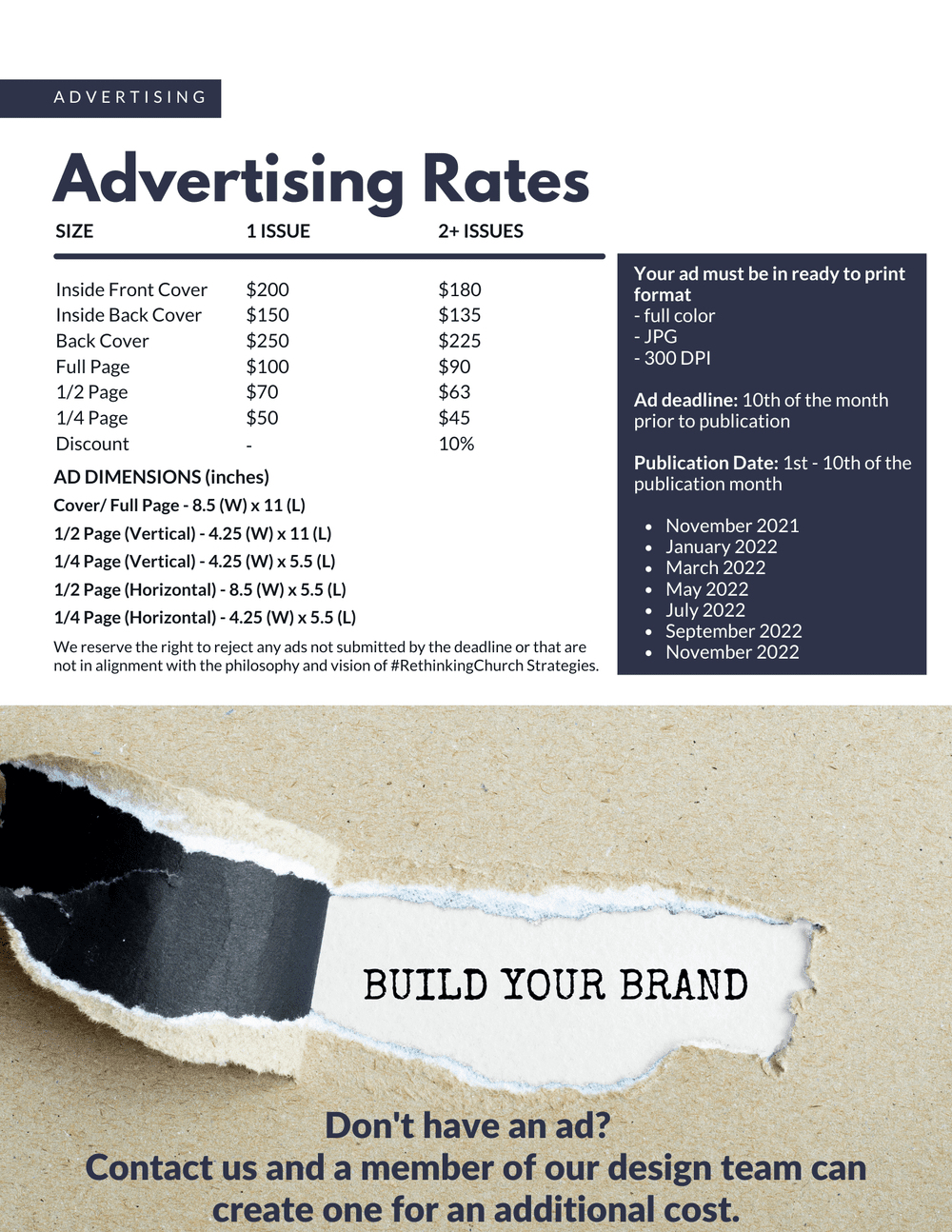 Magazine Print Ads 2022