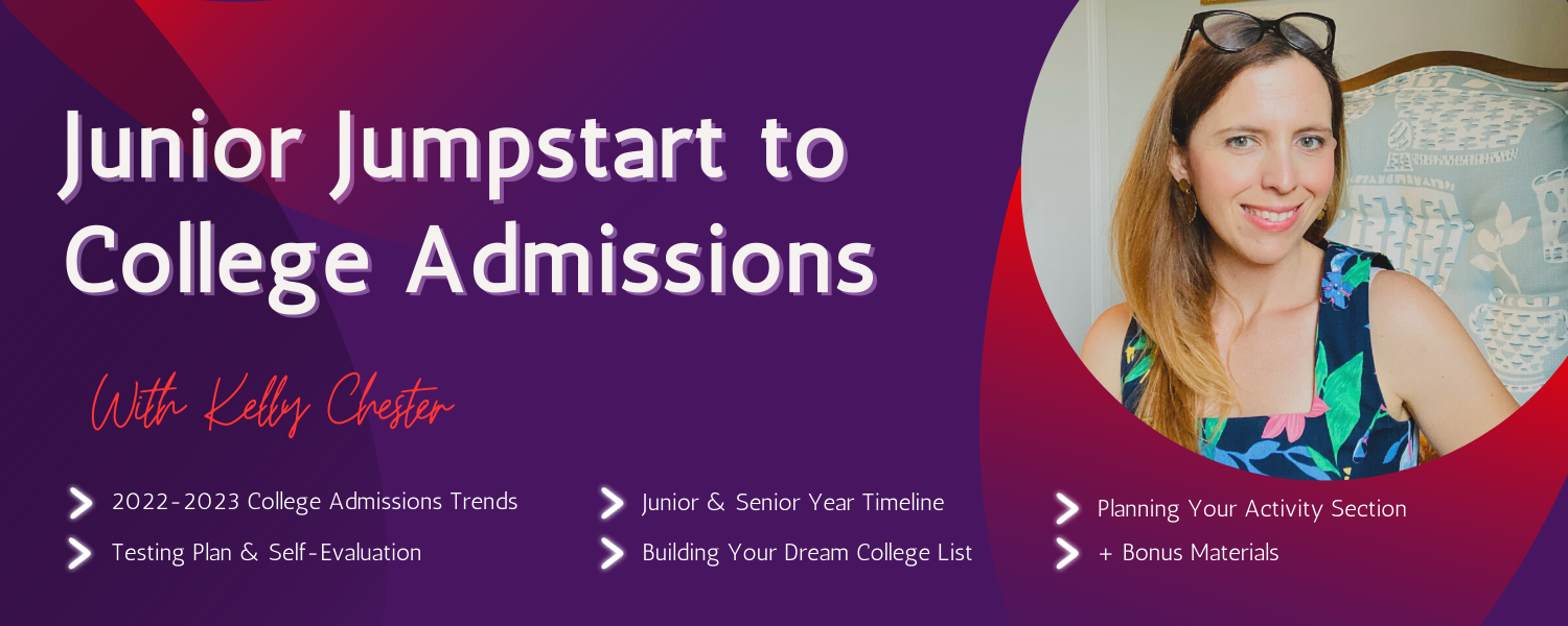 Junior Jumpstart to College Admissions — Application Workshop