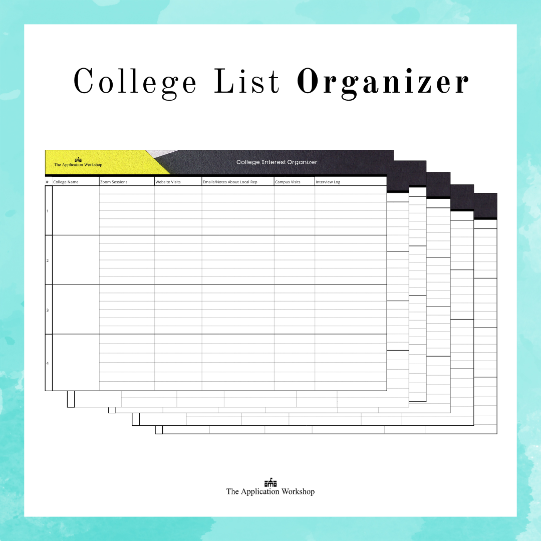 Free College Admissions Resources — Application Workshop