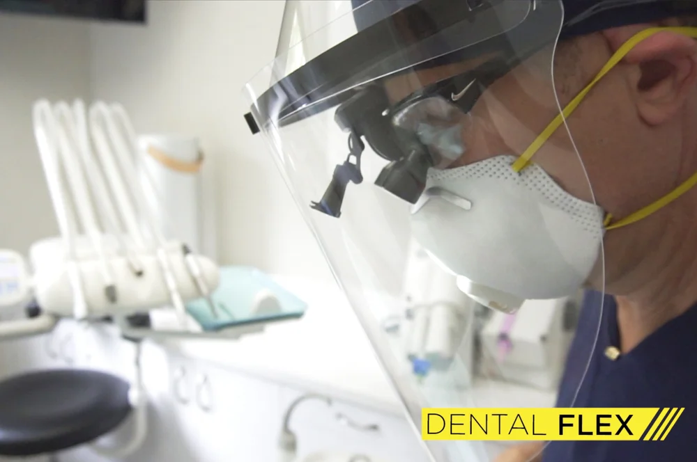 DENTAL FLEX FACE SHIELD — 71V Compliance Signs