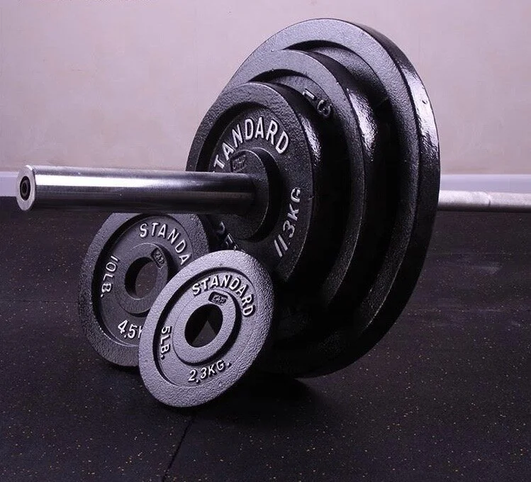Odin Fit Standard Barbell 300 Lb Weight Set With 7 Olympic Bar Odin Fit