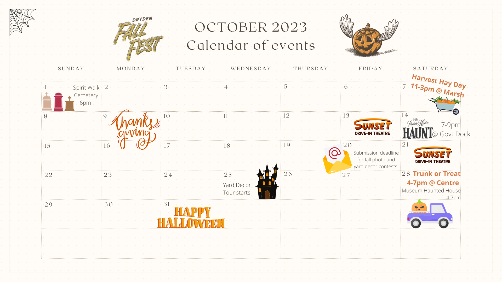 Additional Events — Dryden Fall Fest