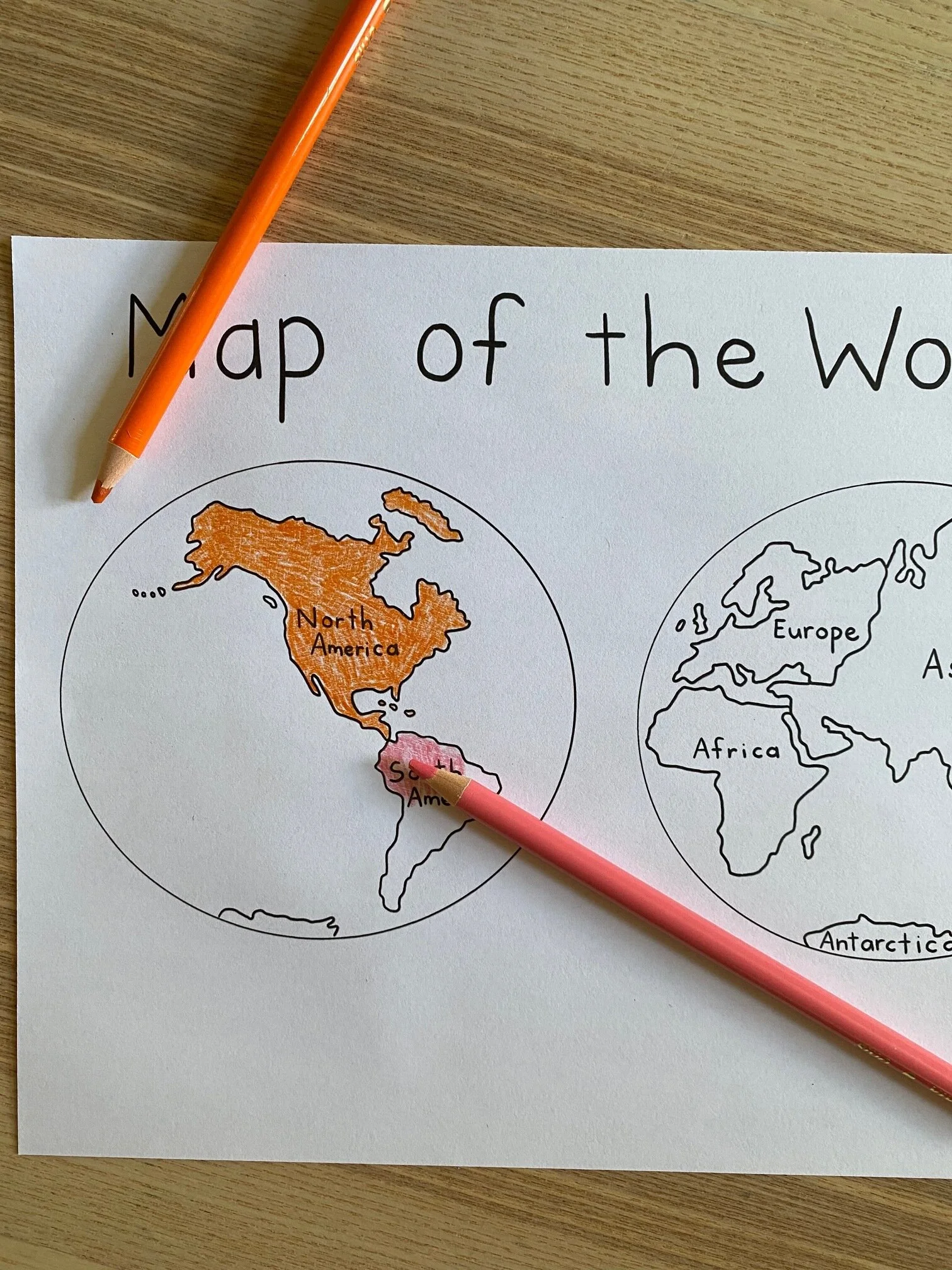 Map of the World — Crafting Your Classroom