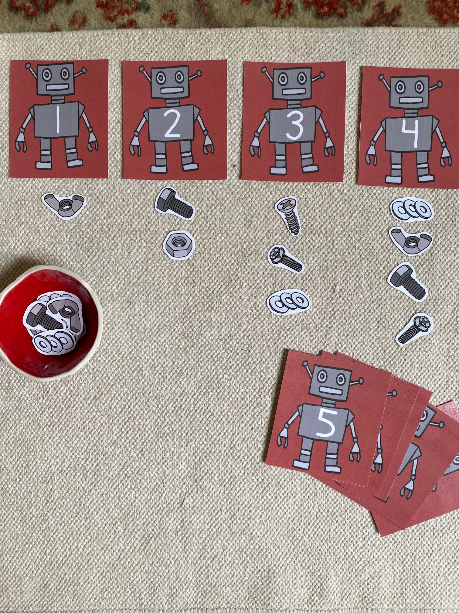 Robot Cards and Counters — Crafting Your Classroom