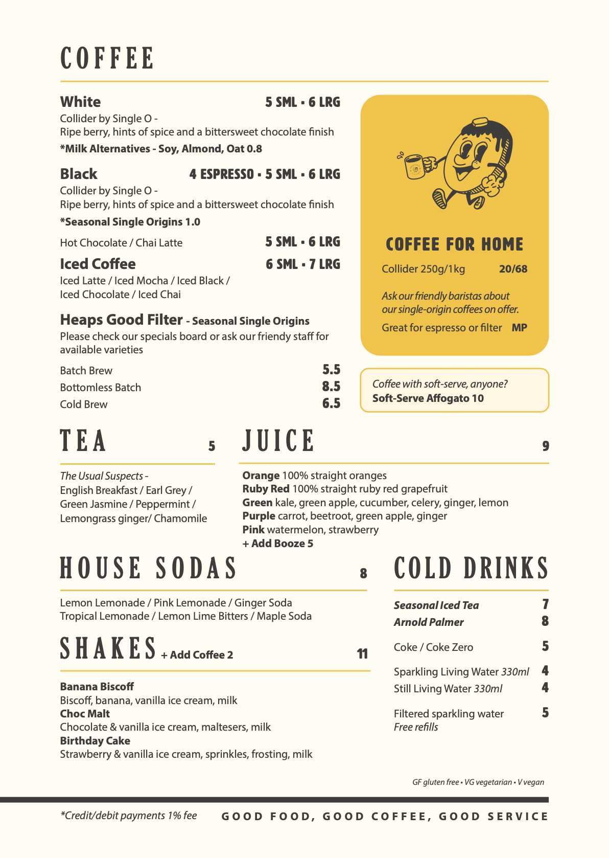 The Menu — Happyfield