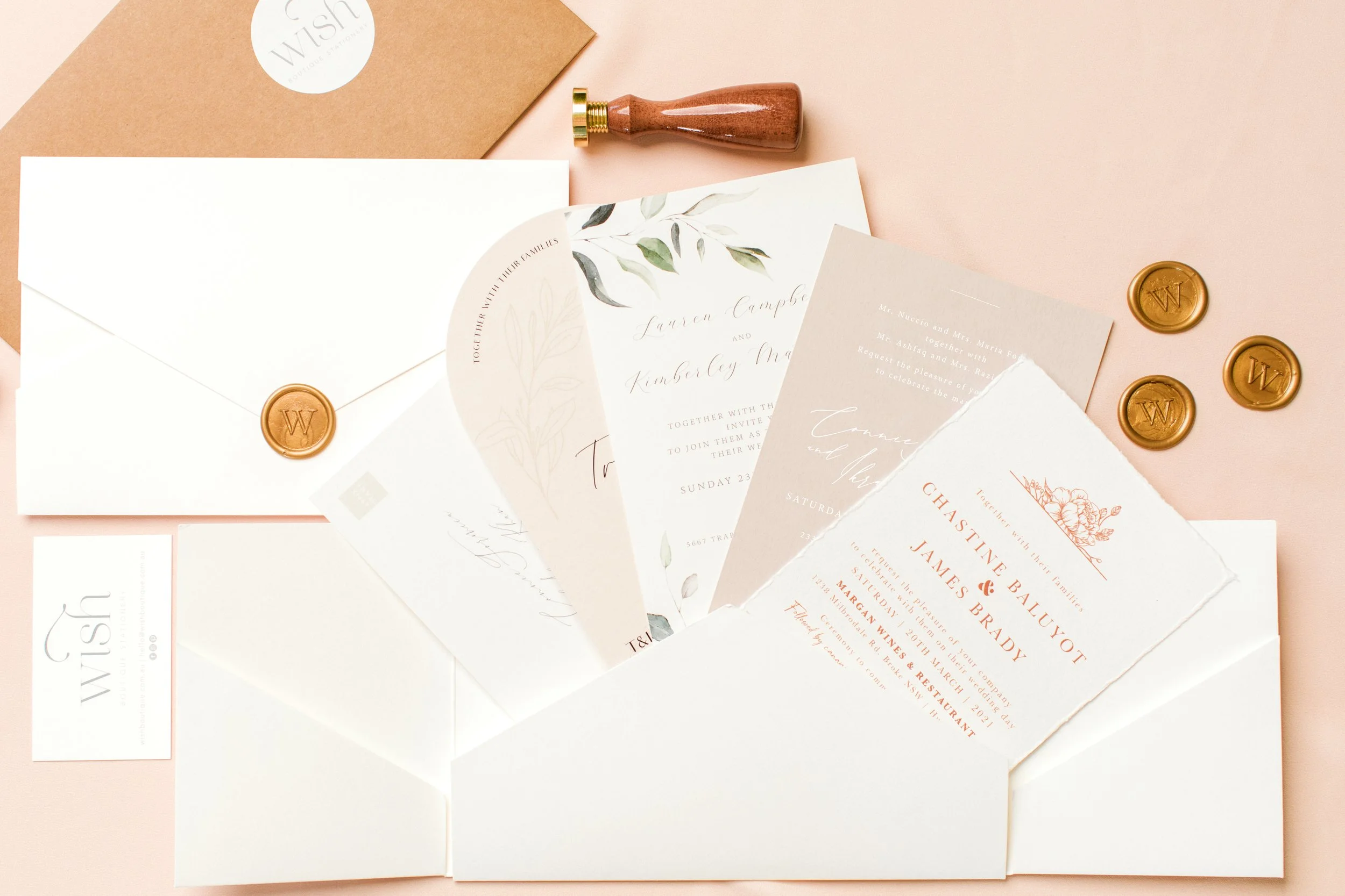 Store — Custom Wedding Invitations | Wish Boutique Stationery