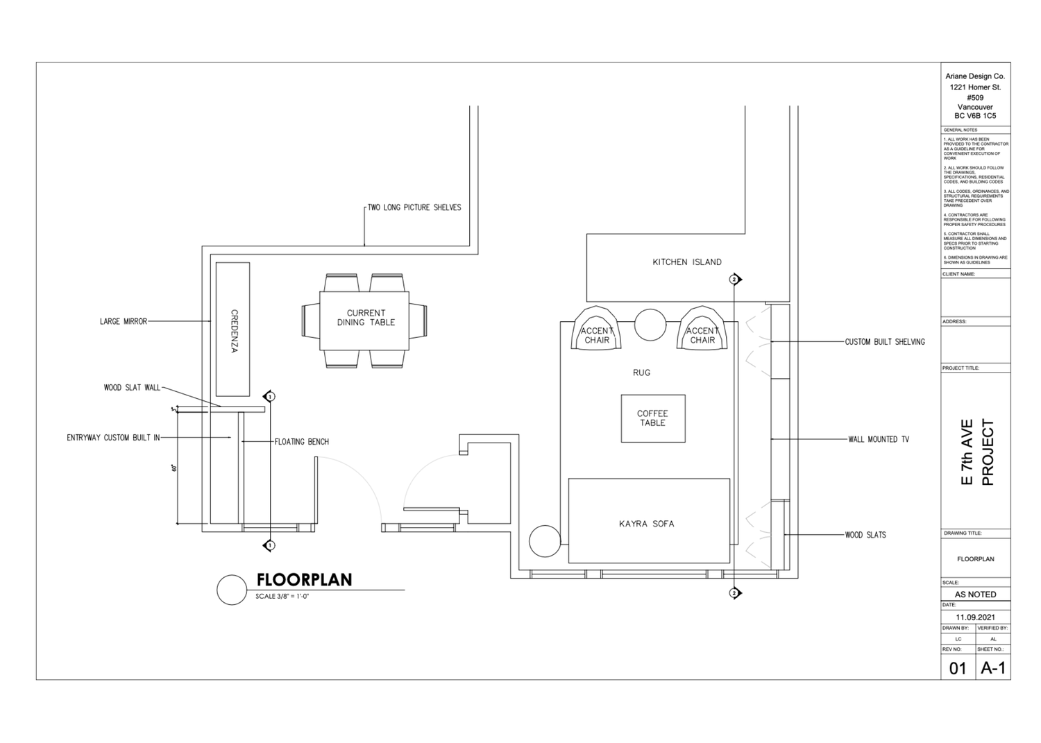 Custom Millwork Design, Vancouver BC