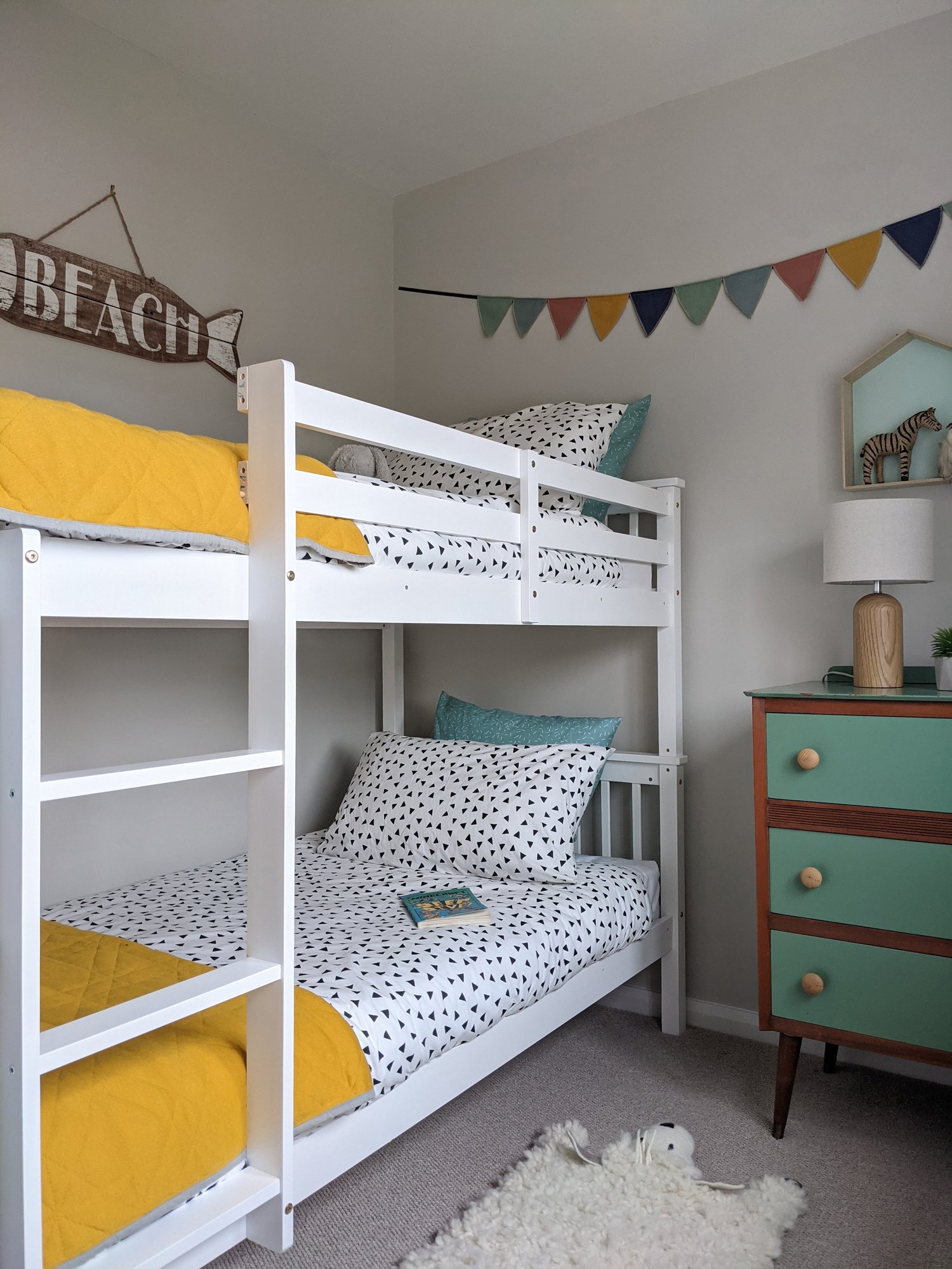 Coastal Kids' Room Reveal: A Fun Beach-Themed Space