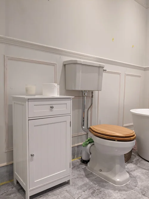 DIY Budget Bathroom Makeover