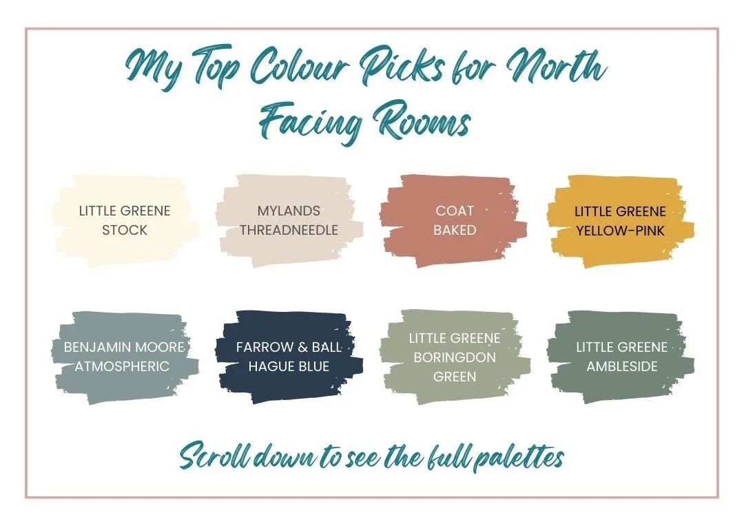 The Best Paint Colours for a North Facing Room