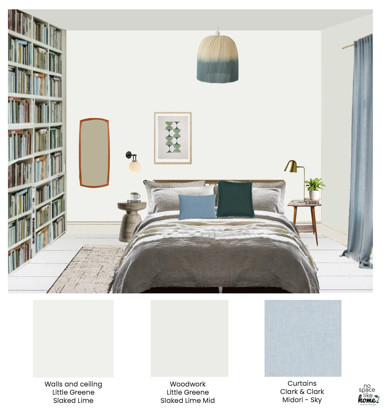 Easy Small Scandi Bedroom Makeover on a Budget