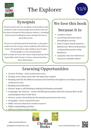 The Explorer by Katherine Rundell — Chestnut Books