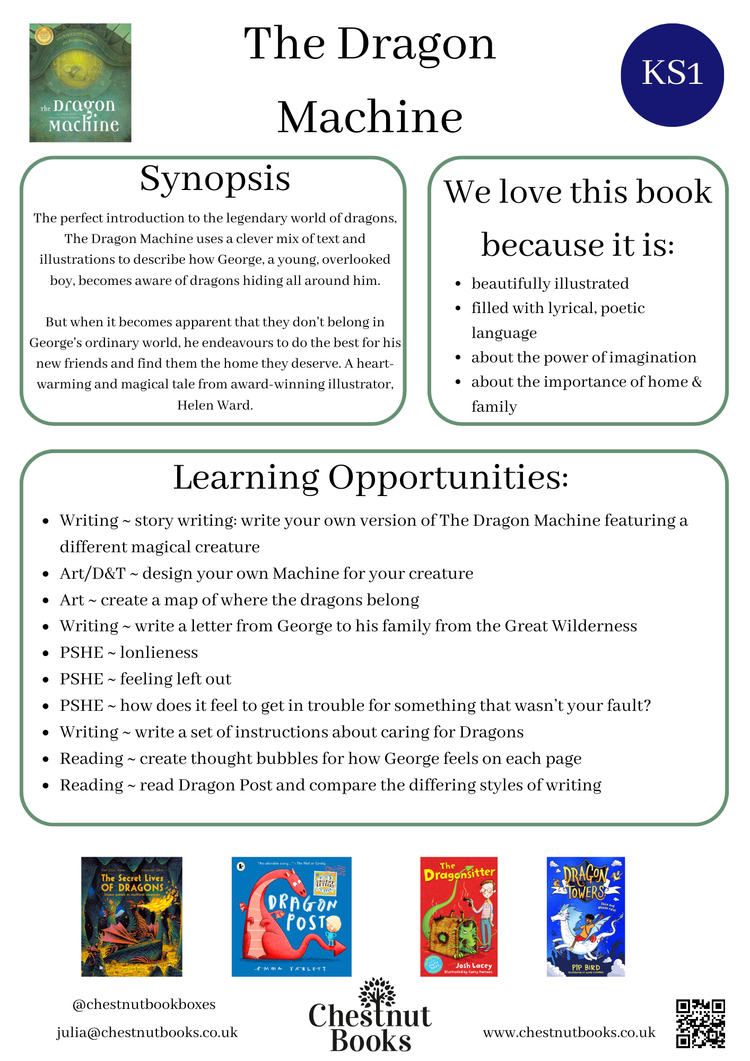 The Dragon Machine by Helen Ward and Wayne Anderson — Chestnut Books