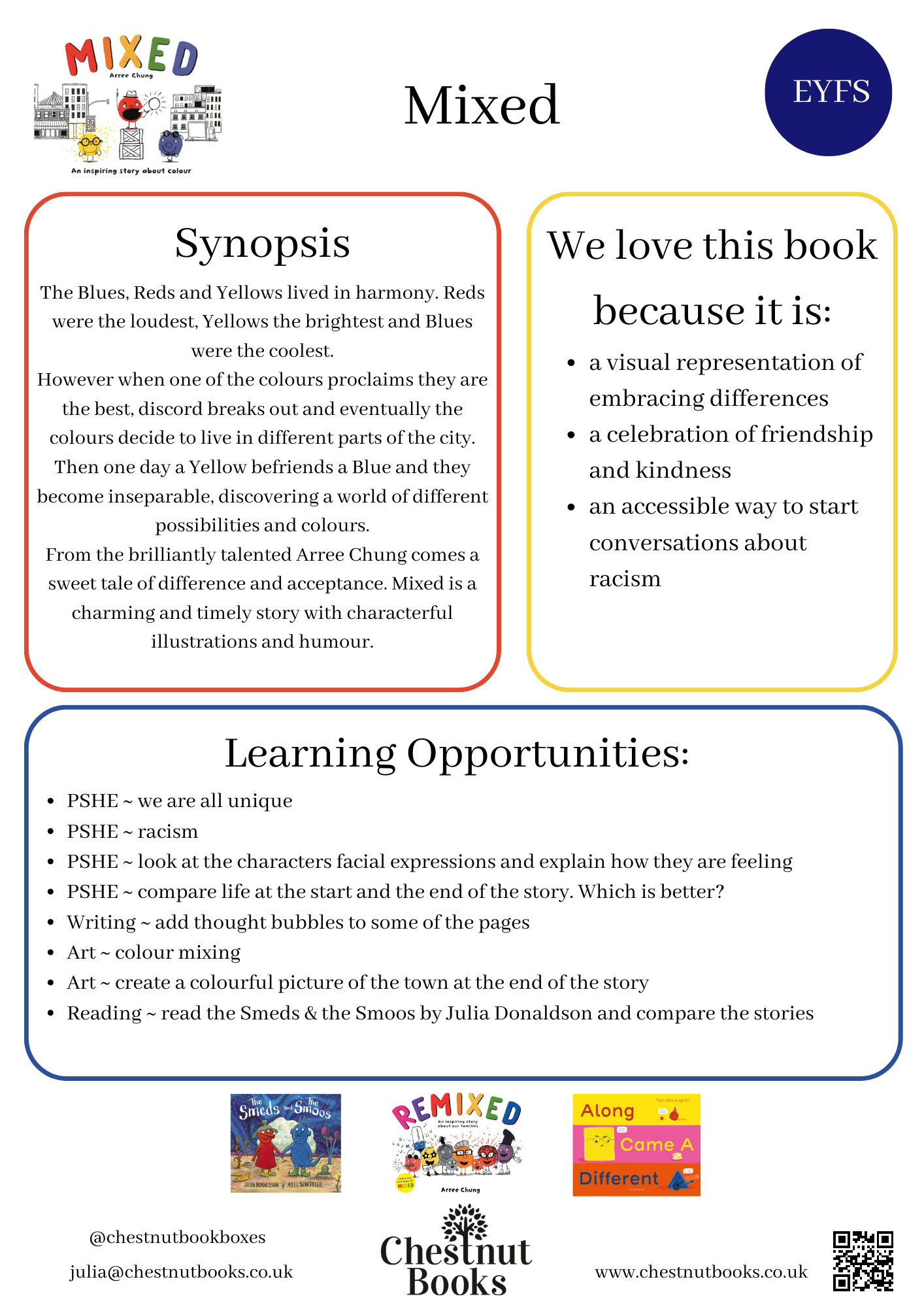 Mixed by Arree Chung — Chestnut Books