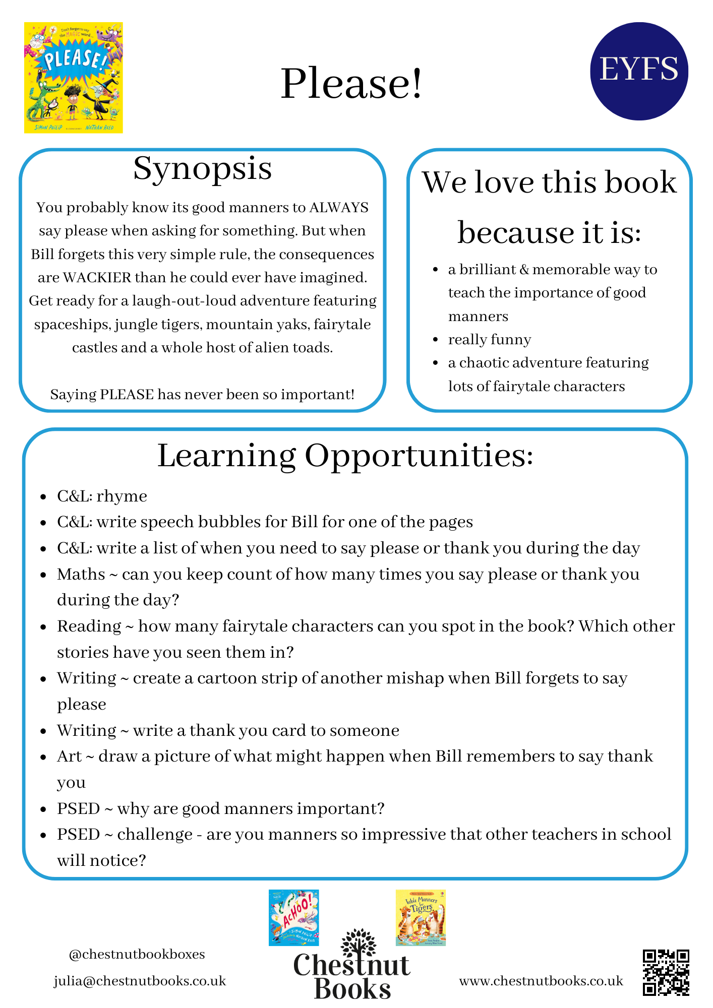 Please by Simon Phillip — Chestnut Books