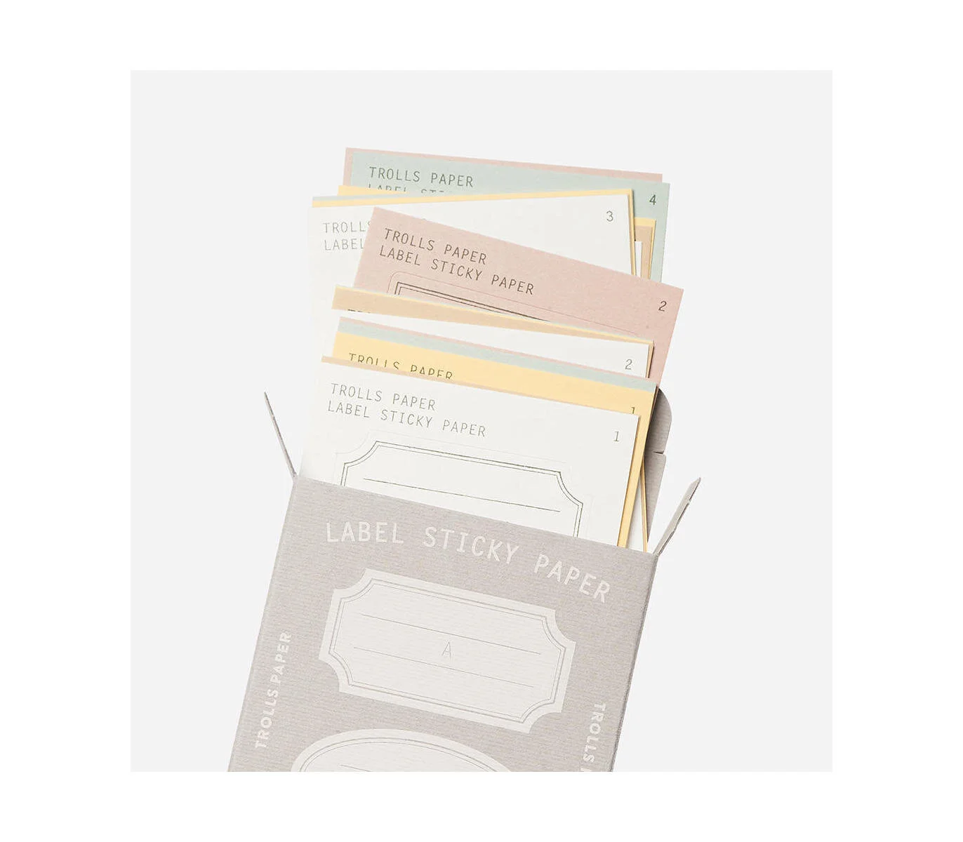 TROLLS PAPER Sticky Label Paper - B type — KANDS Papelería