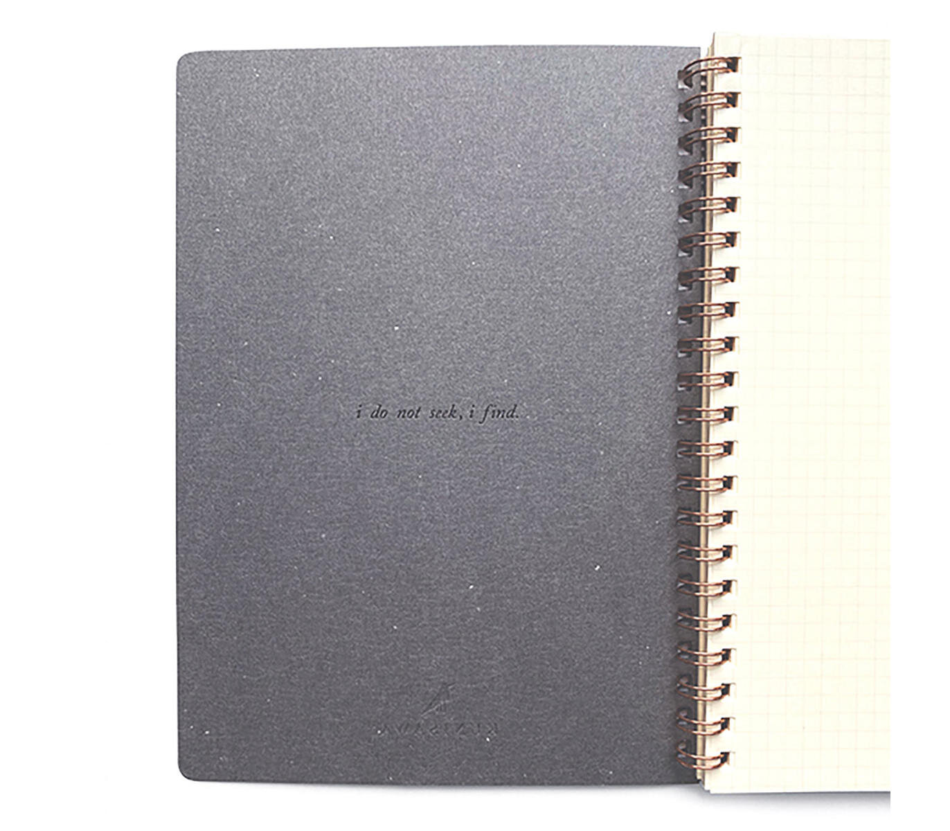 Kunisawa FIND RING NOTE Indigo A5 Grid — KANDS Papelería