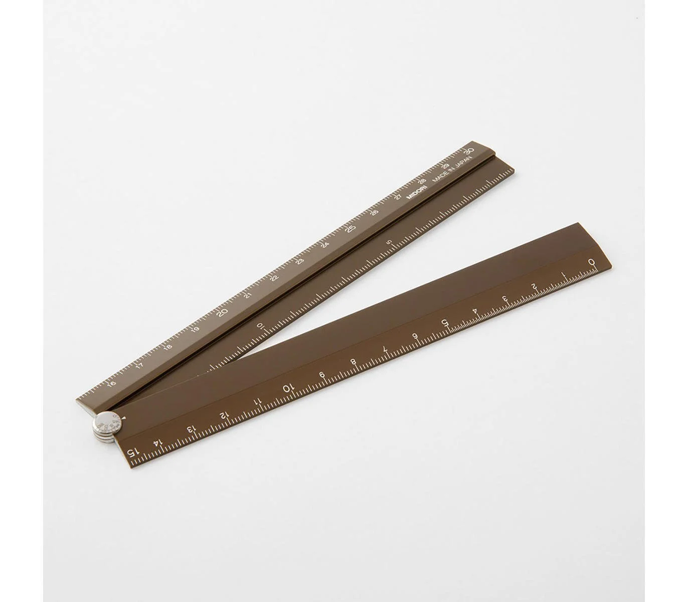 Midori Clip Ruler Decorative pattern A — KANDS Papelería