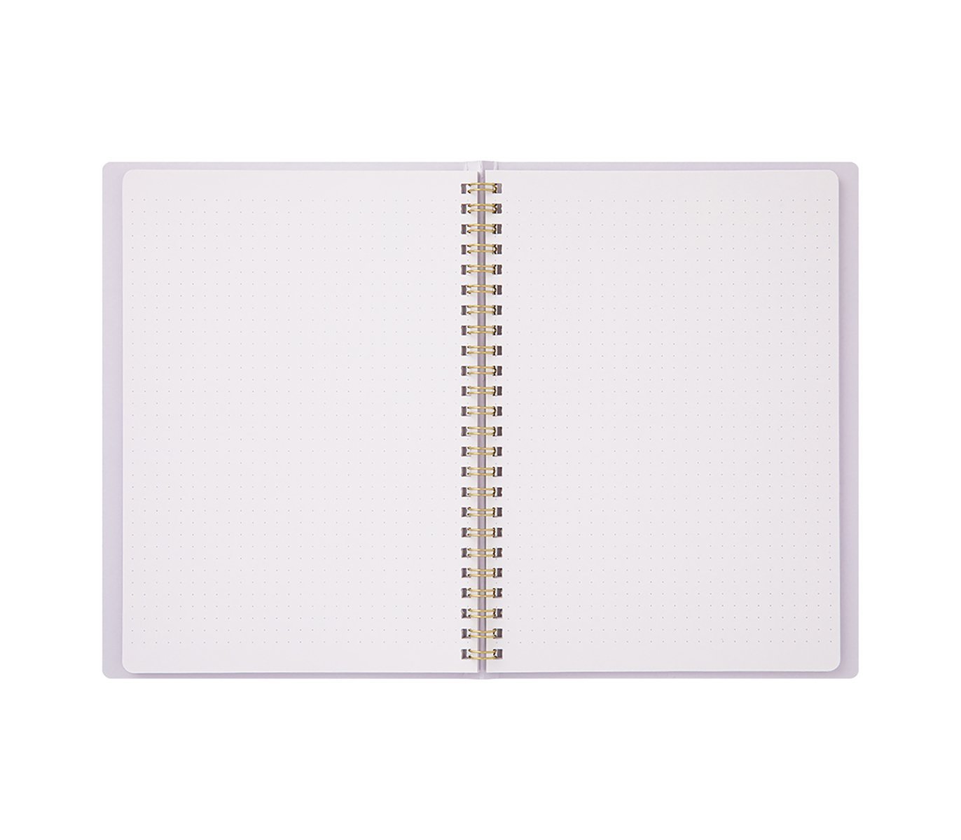 Midori Ring notebook A5 Color Dot Grid Purple — KANDS Papelería