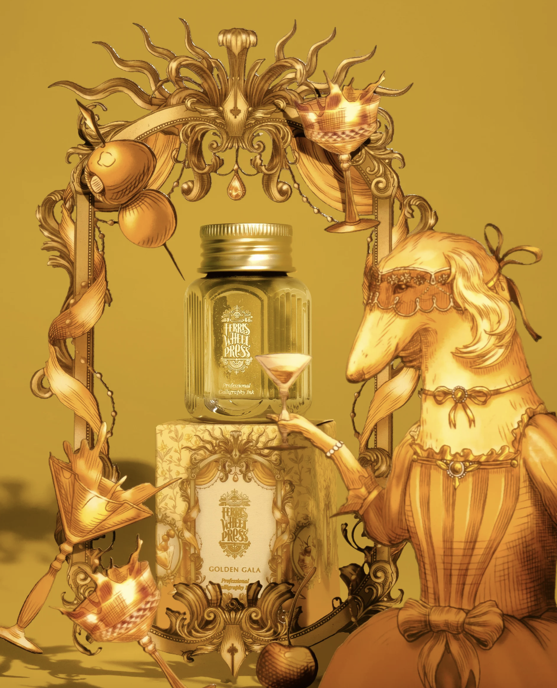 Ferris Wheel Press Ink Midway the Magnificent 38ml — KANDS Papelería