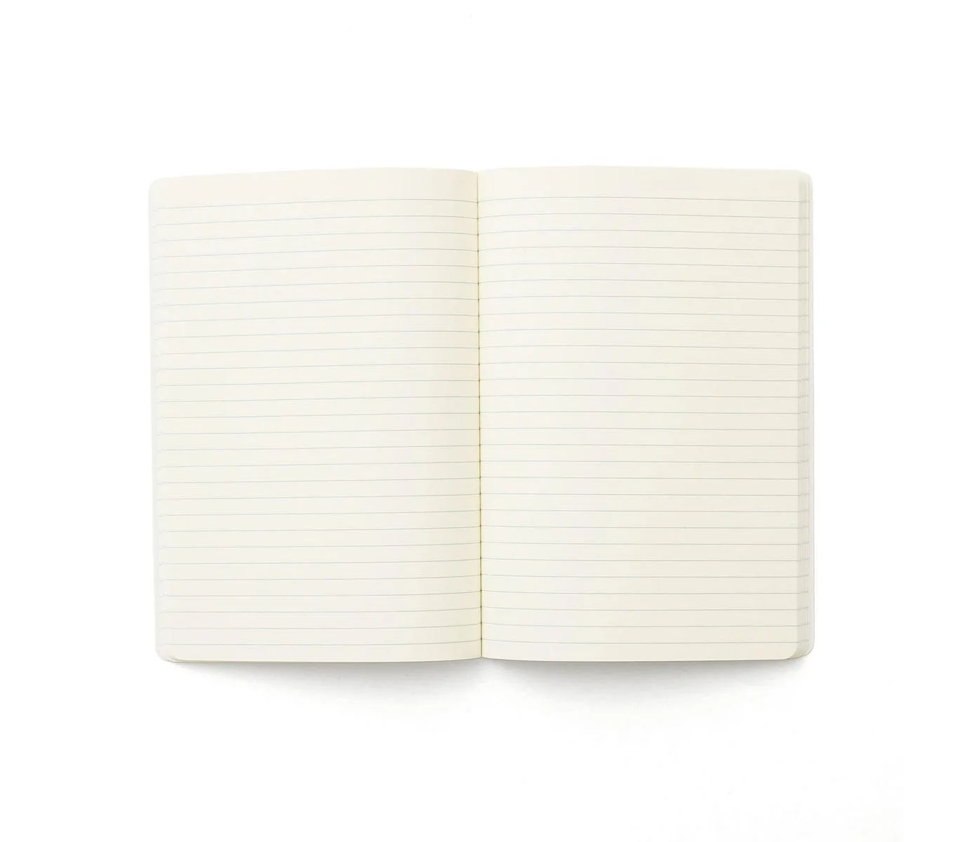 Iconic Souvenir B6 line notebook 01 ivory — KANDS Papelería