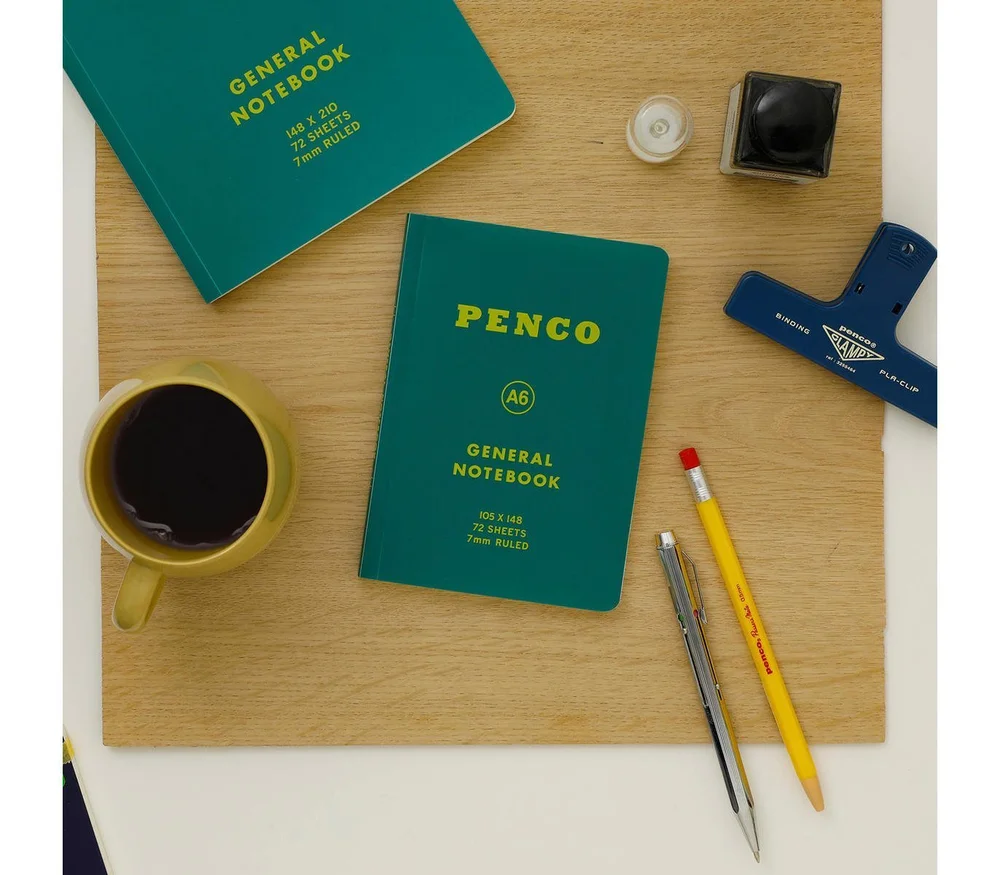 Iconic Souvenir B6 line notebook 01 ivory — KANDS Papelería