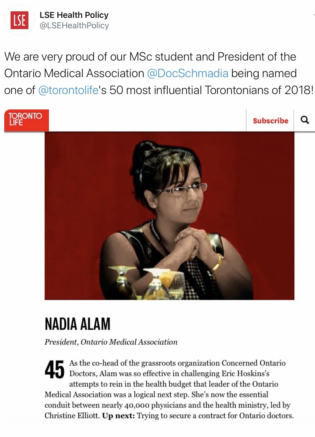 Dr. Nadia Alam