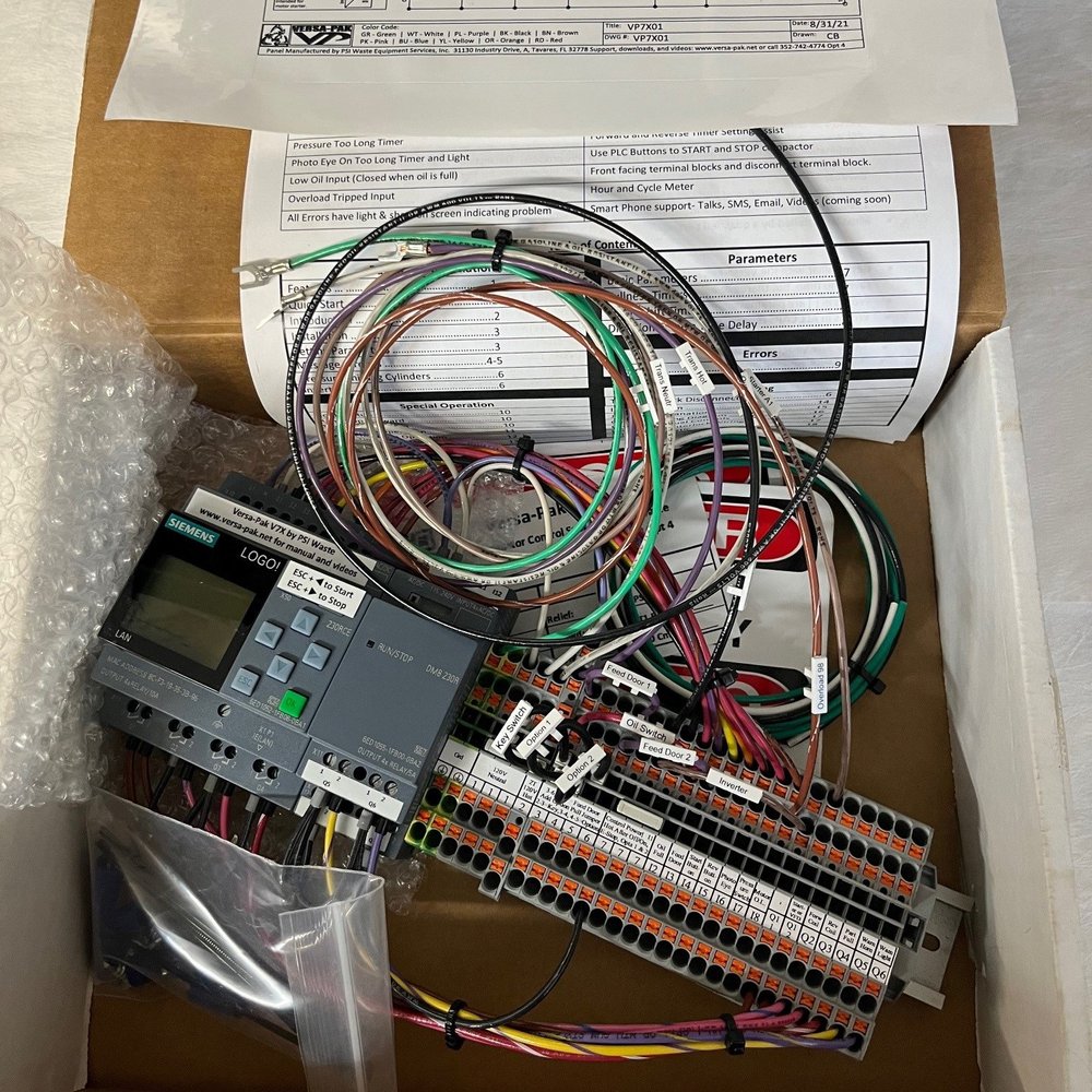 VERSA-PAK V7X — VERSA-PAK