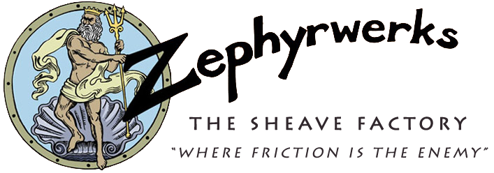 Sheaves for masthead, staysails, booms, halyards — Zephyrwerks, The ...
