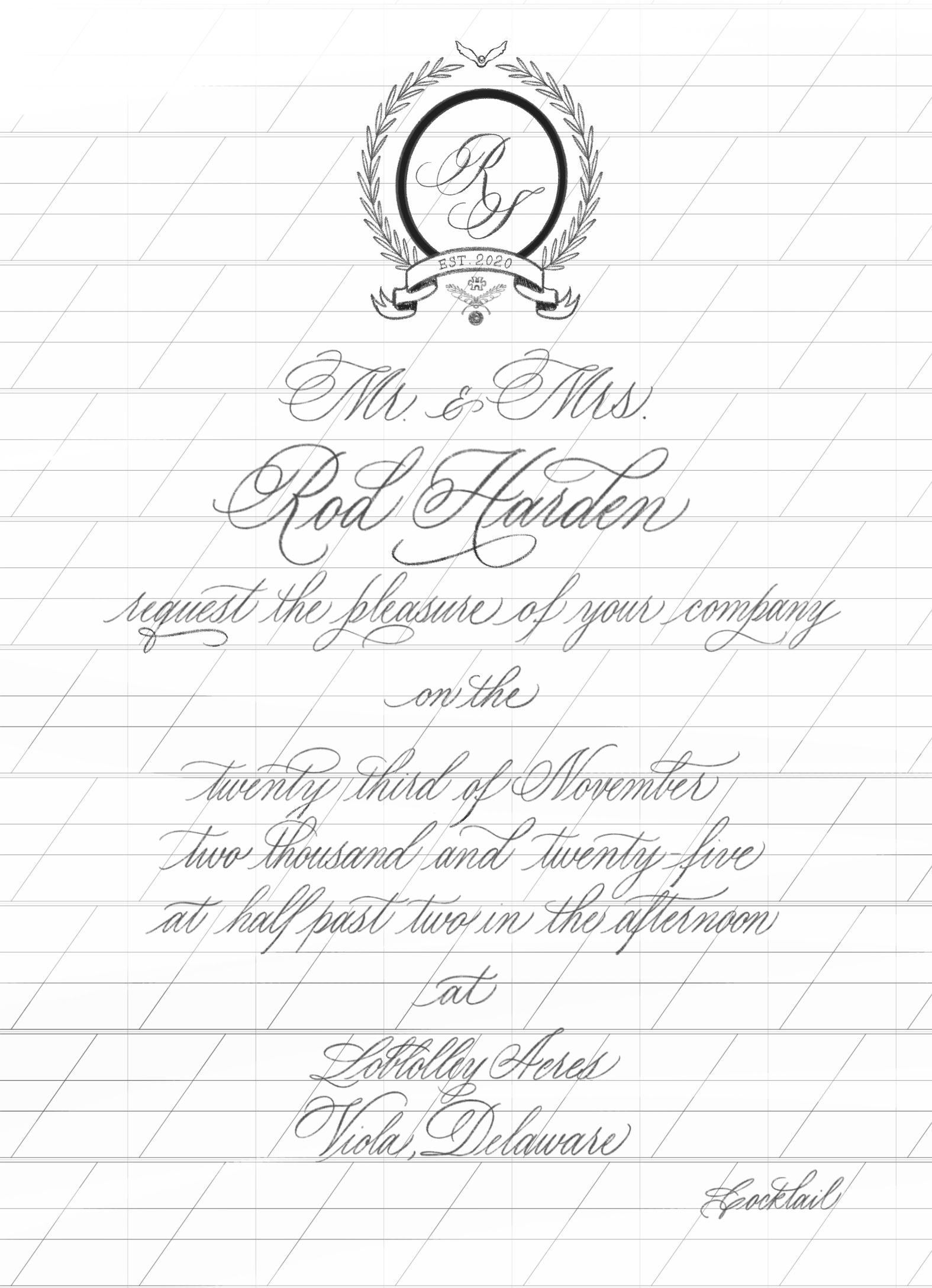 Passion Project: Building a Wedding Invitation — Stacey Scribbling ...
