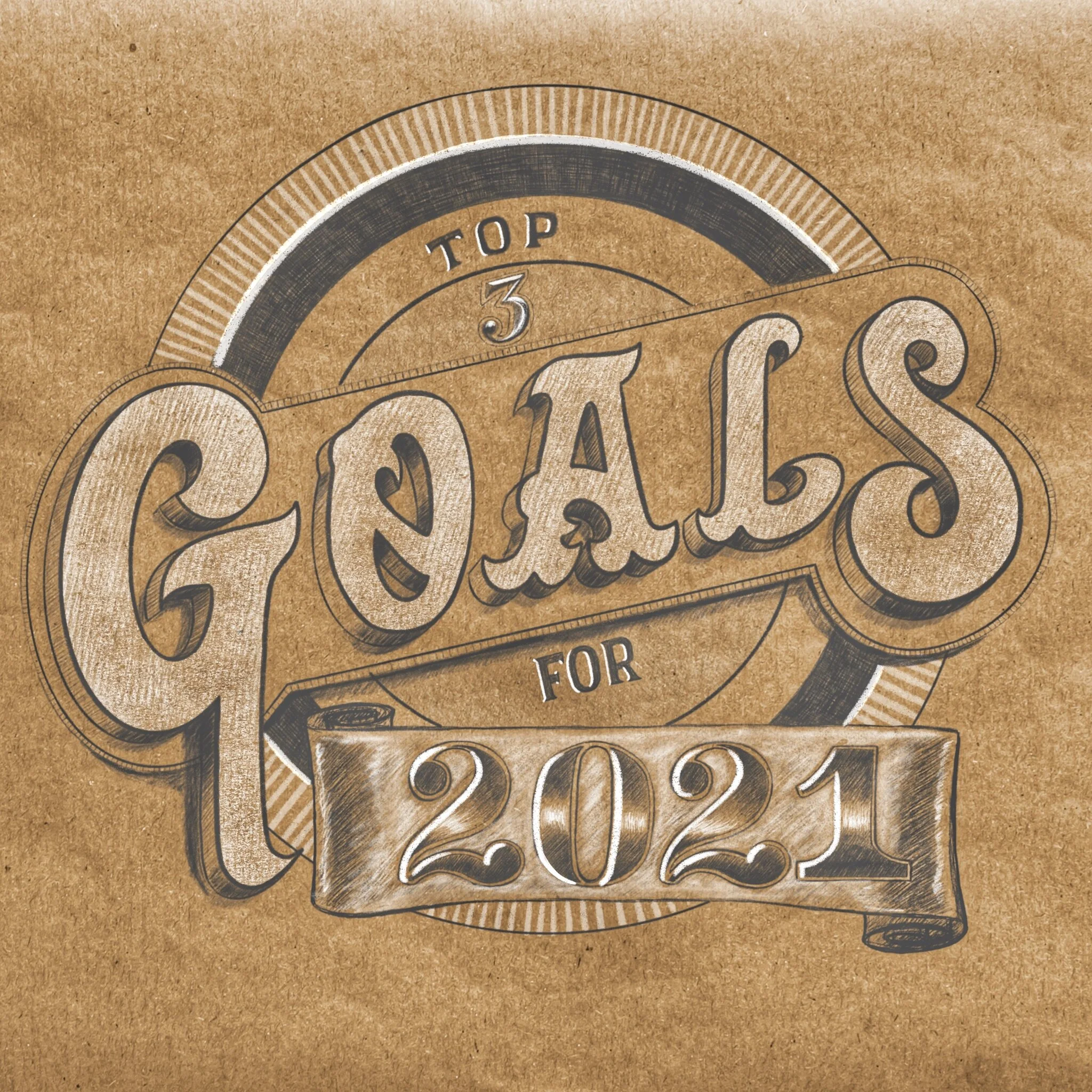 Lettering : Setting Goals With Intention — Stacey Scribbling ...