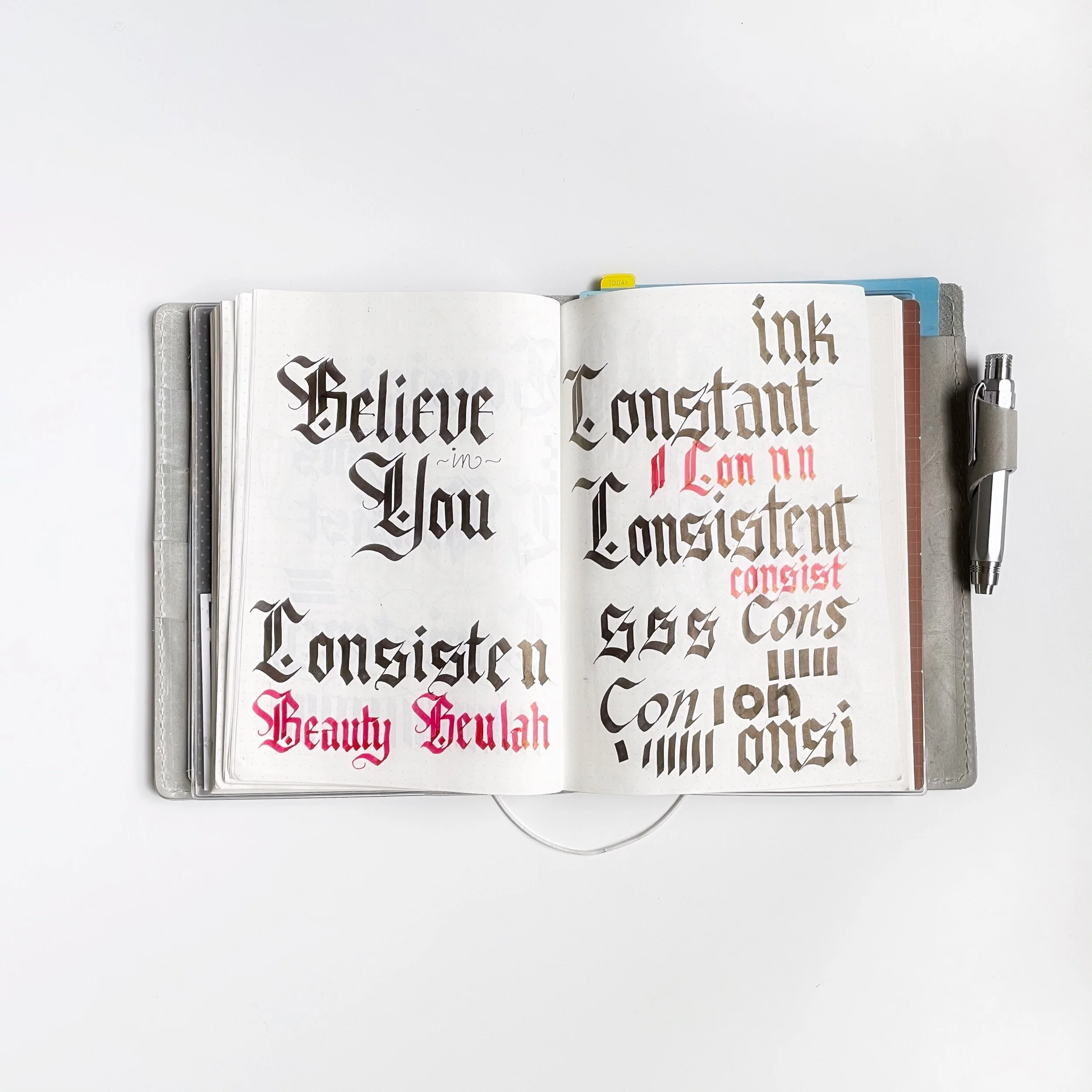 Lettering : Setting Goals With Intention — Stacey Scribbling ...