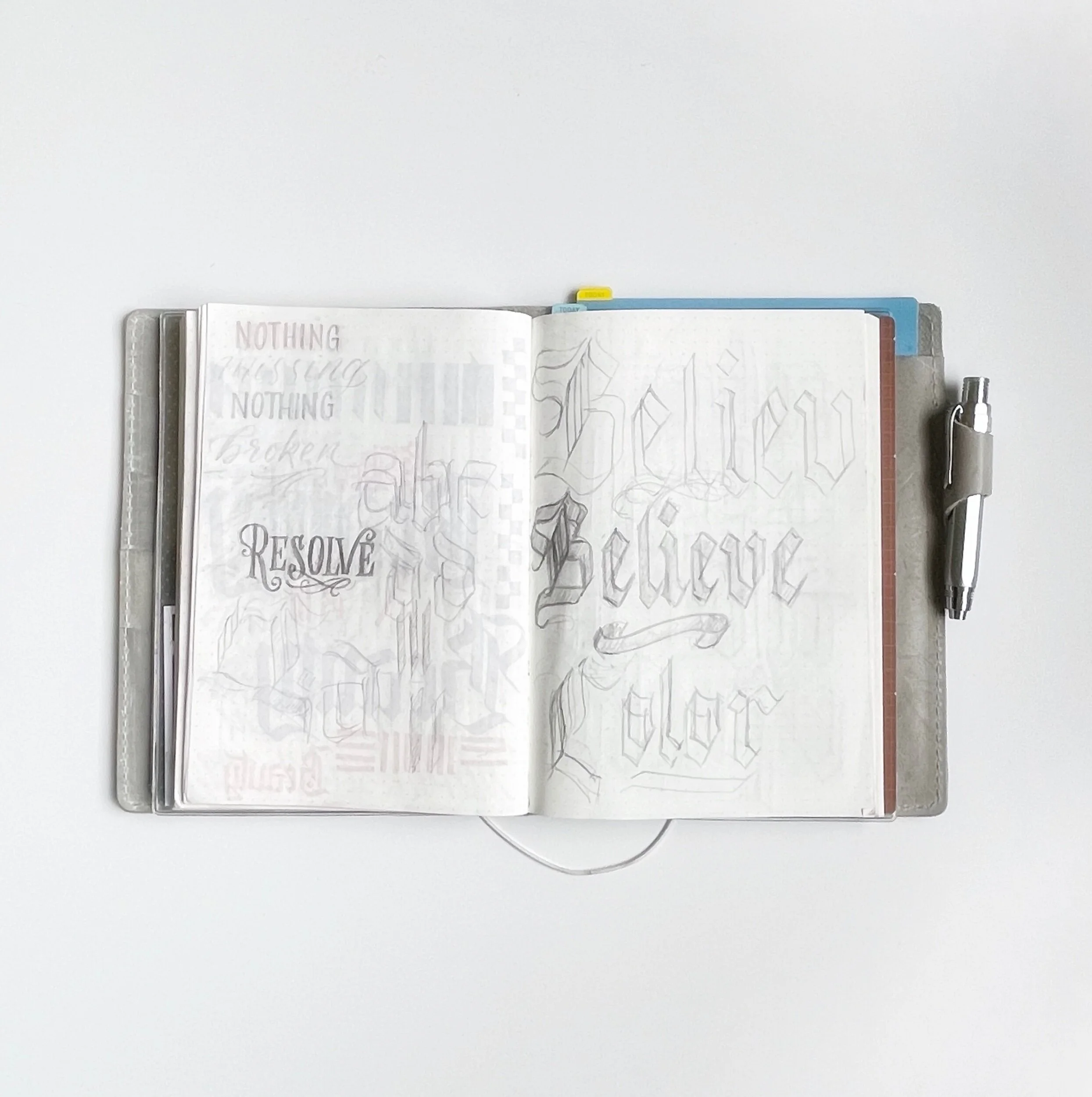 Lettering : Setting Goals With Intention — Stacey Scribbling ...