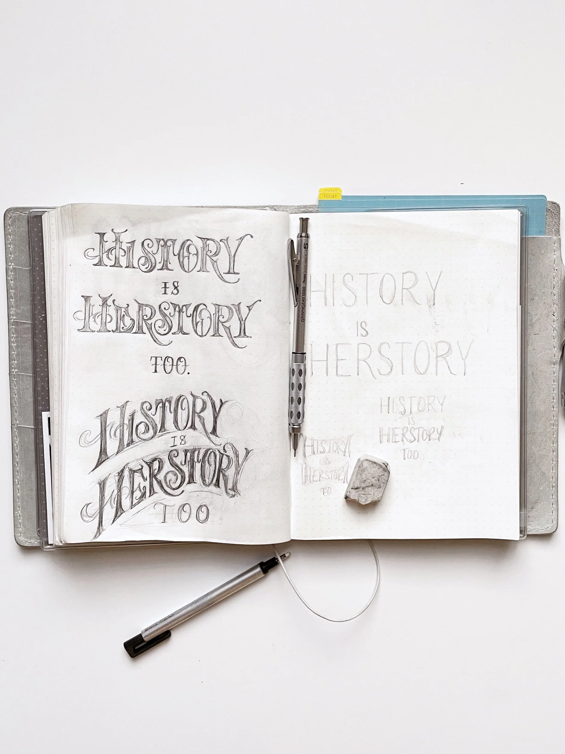 History Is Herstory Too (A Process Video) — Stacey Scribbling ...
