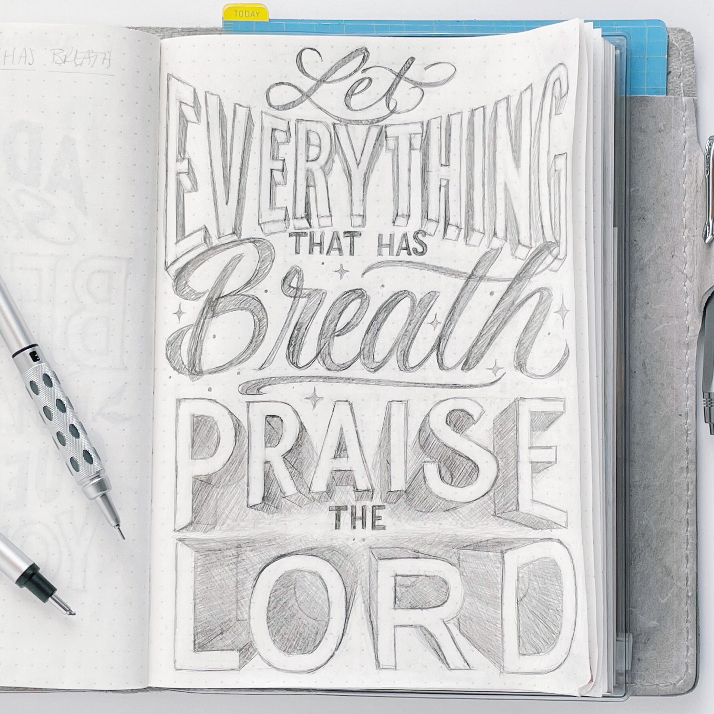Sunday Thoughts: Praying and Lettering — Stacey Scribbling | Lettering ...