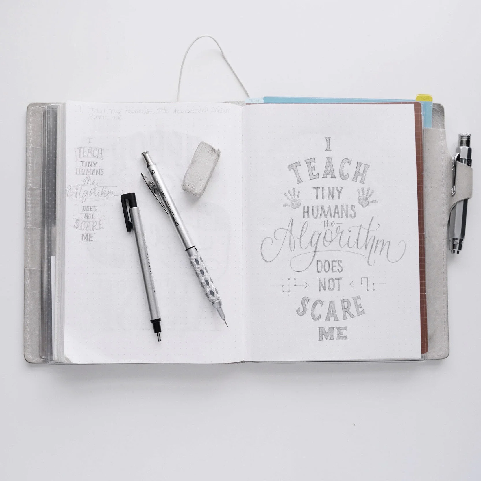 The Trap of the Algorithm — Stacey Scribbling | Lettering and Calligraphy