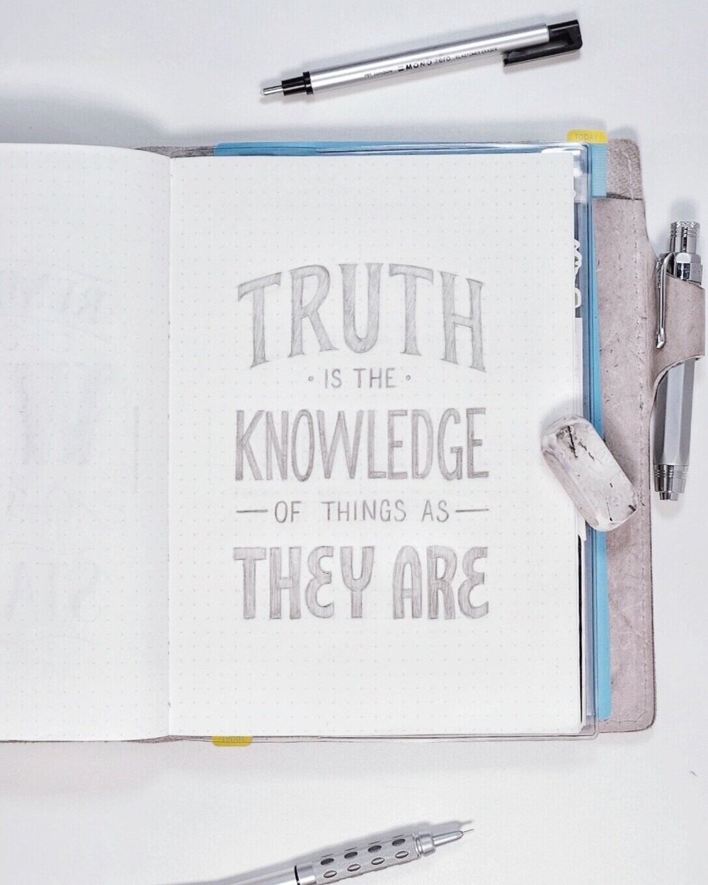Sunday Thoughts: On Truth — Stacey Scribbling | Lettering and Calligraphy
