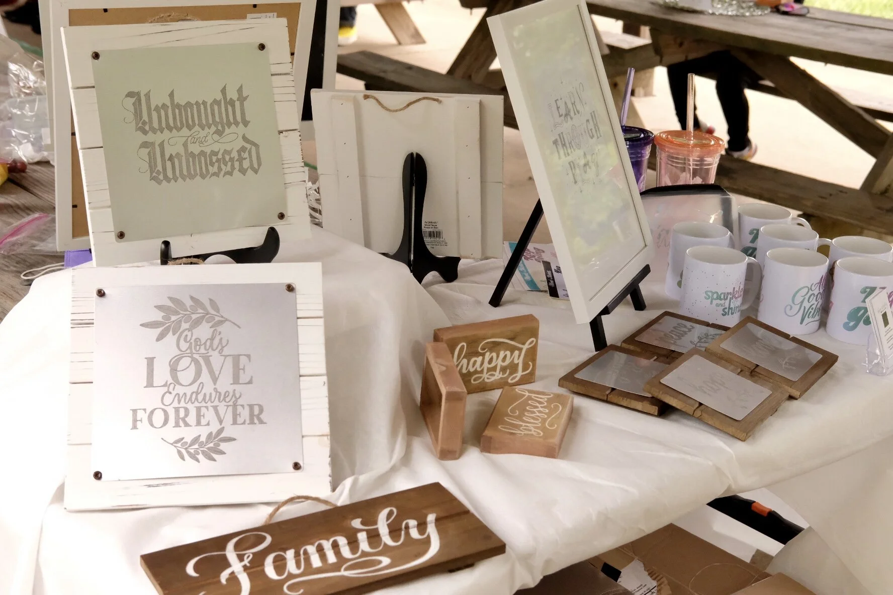 Opportunities to Learn: How to Prepare a Table to Showcase Your Work ...