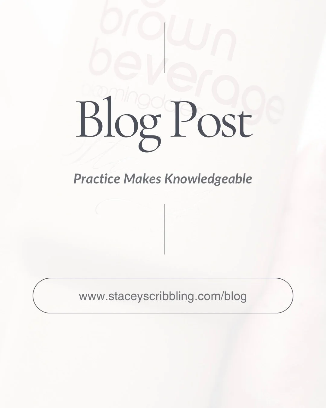 Stacey Scribbling | Lettering and Calligraphy