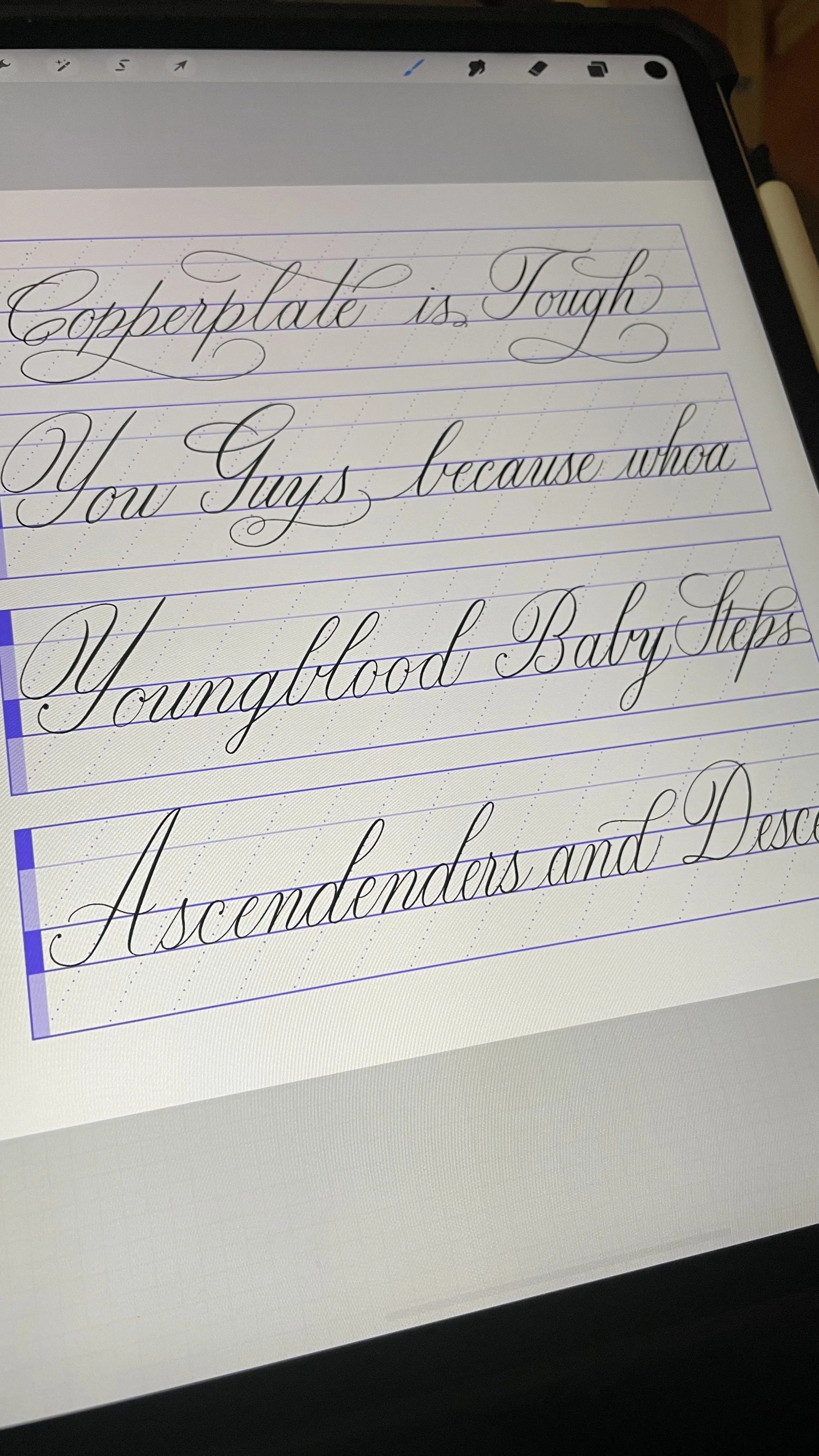 Pointed Pen Calligraphy: Drilling Away — Stacey Scribbling | Lettering ...
