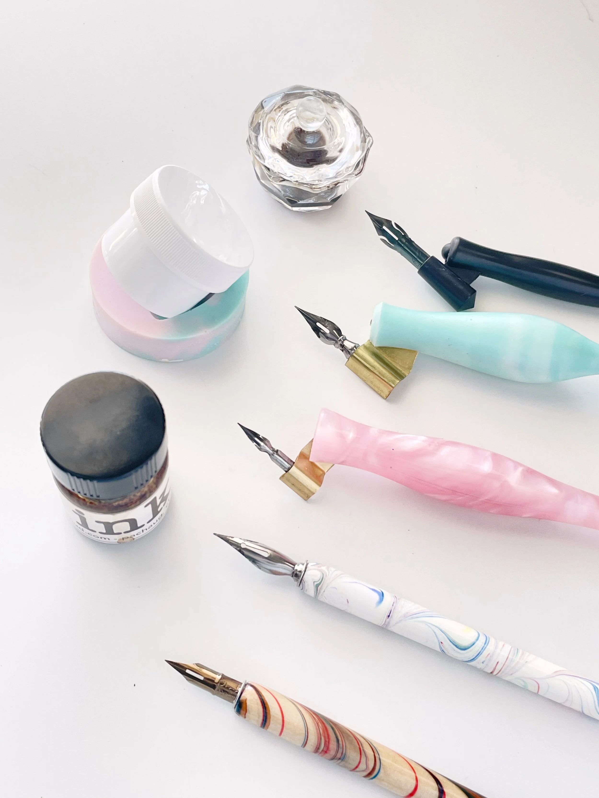 Pointed Pen Calligraphy and Engraving on Glass — Stacey Scribbling ...