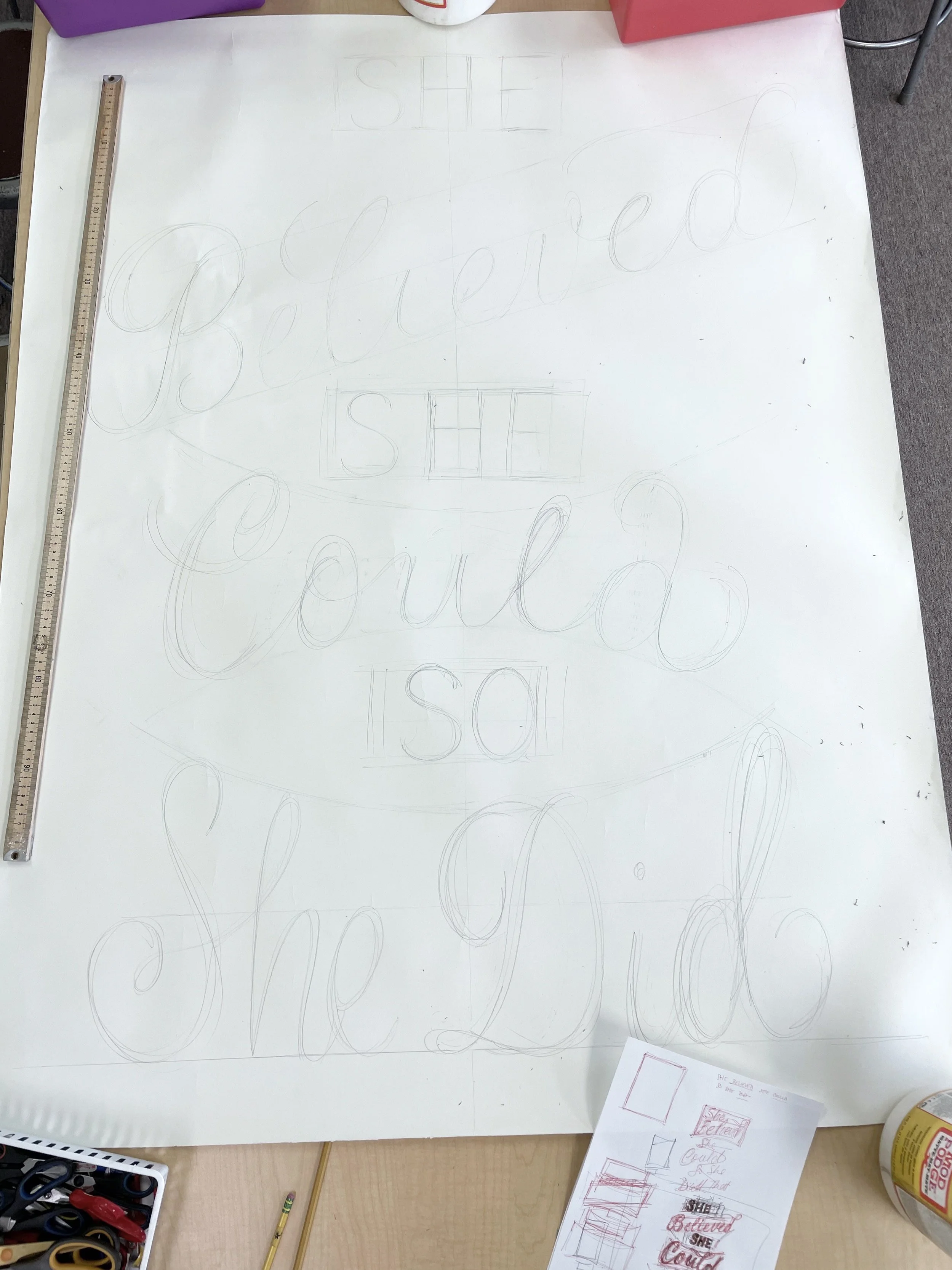 Lettering a Quote for Women’s History Month — Stacey Scribbling ...