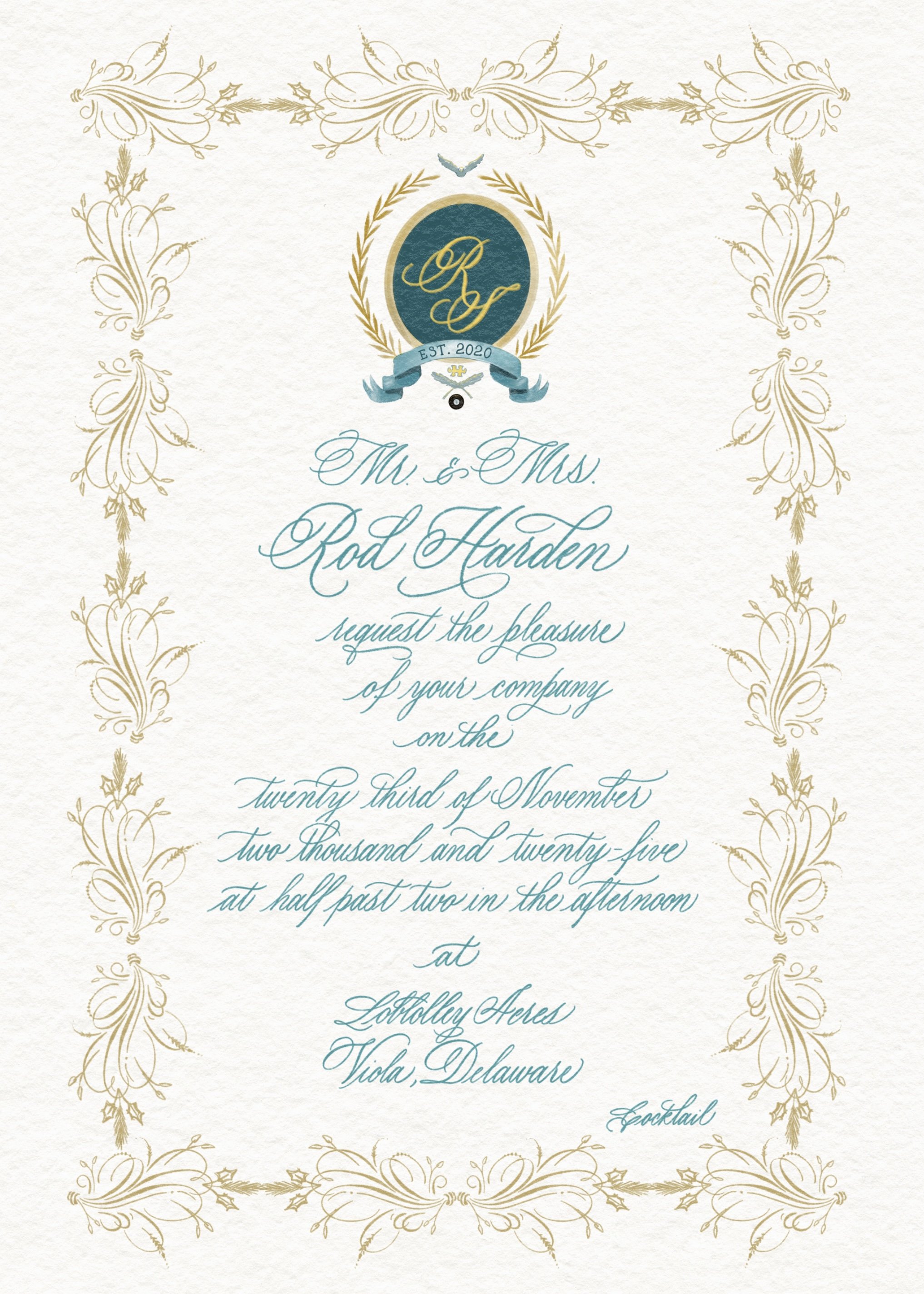 Passion Project: Building a Wedding Invitation — Stacey Scribbling ...
